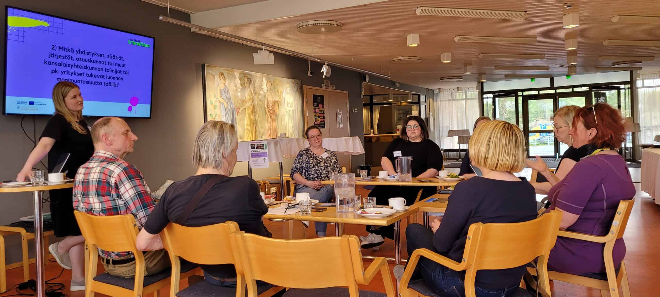 Insights from focus groups in Uusikaupunki and Kemiönsaari, Southwest ...