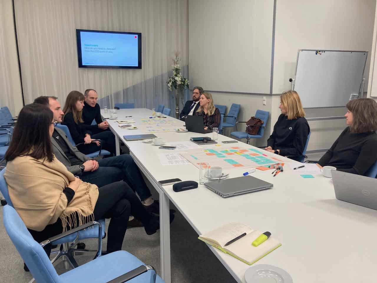 Service designer Dan Mikkin leads SusTool methodology workshop in ...