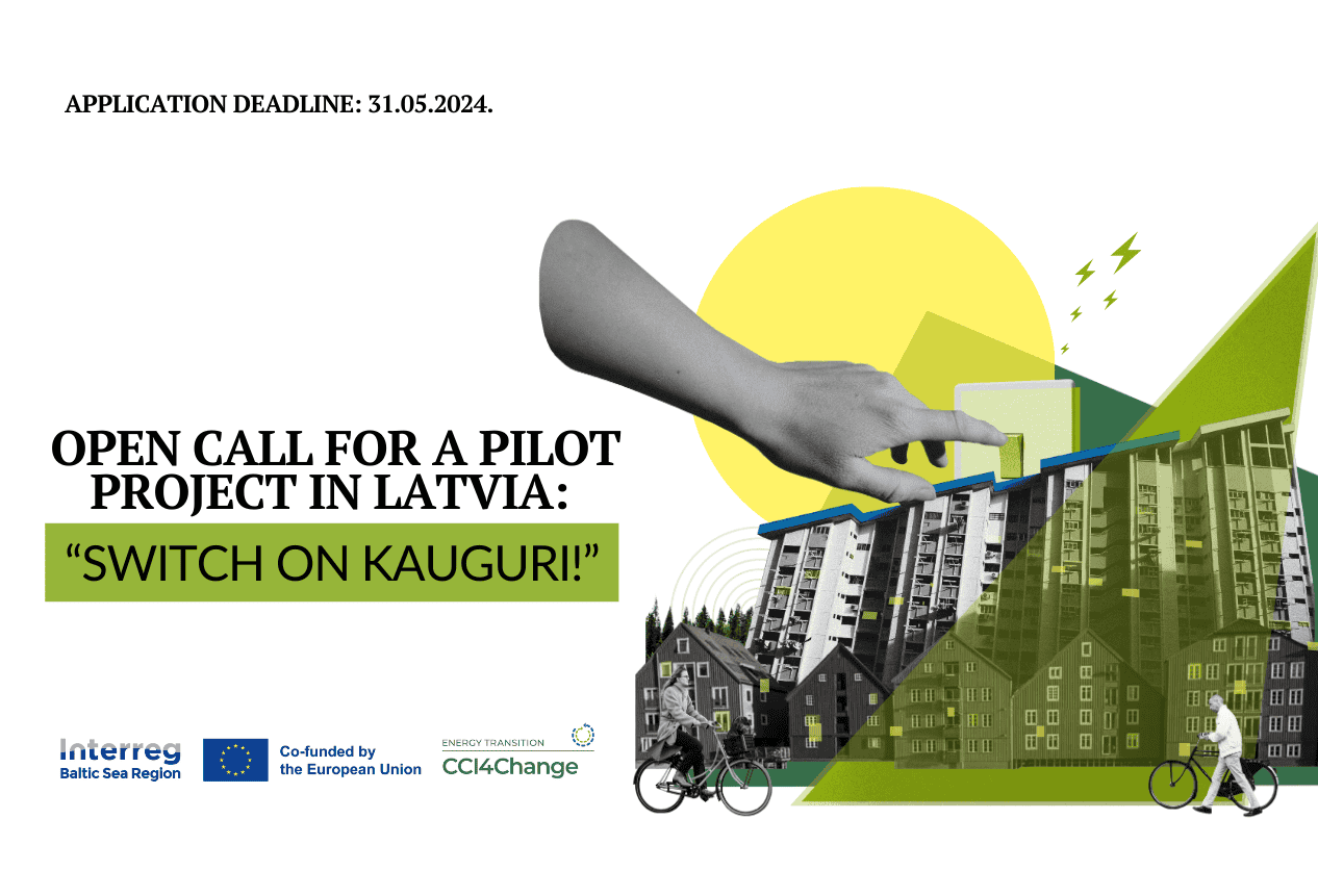 “Switch on Kauguri!” Open Call in Latvia - Interreg Baltic Sea Region