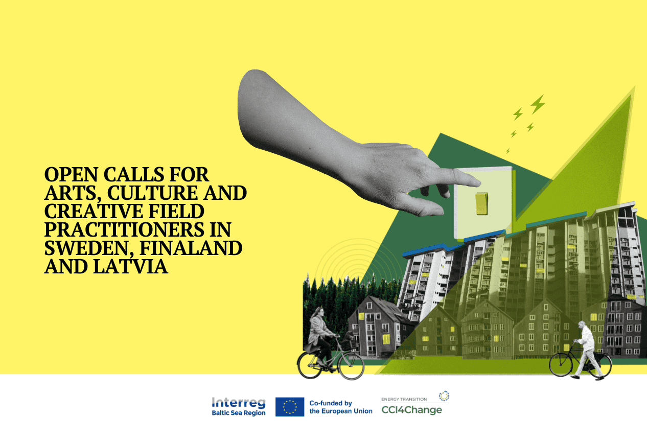 Open calls for arts, culture and creative field practitioners in Sweden ...