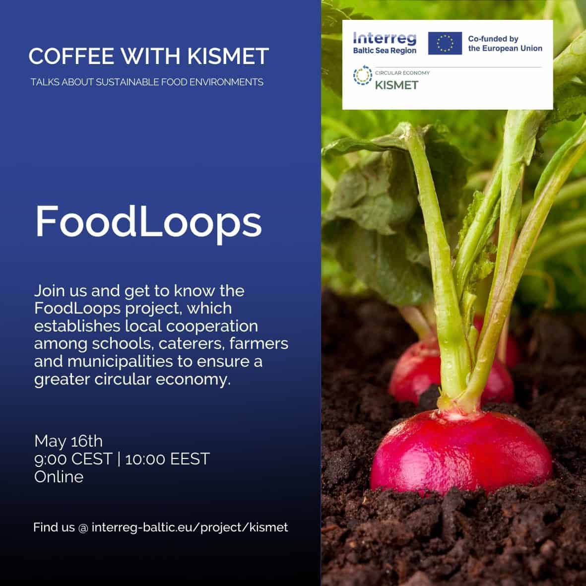 FoodLoops at “Coffee with KISMET #11” – presenting the importance of ...