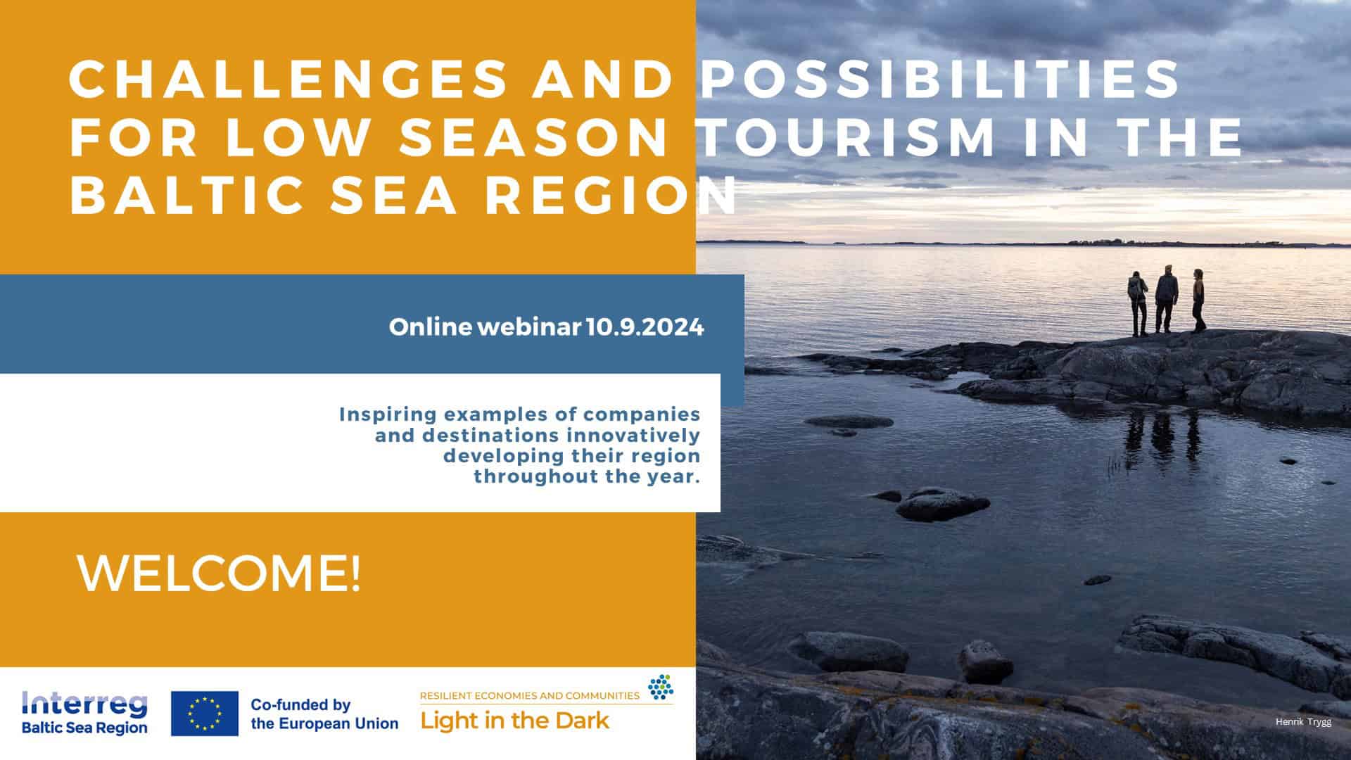 Webinar reached stakeholders in ten countries - Interreg Baltic Sea Region