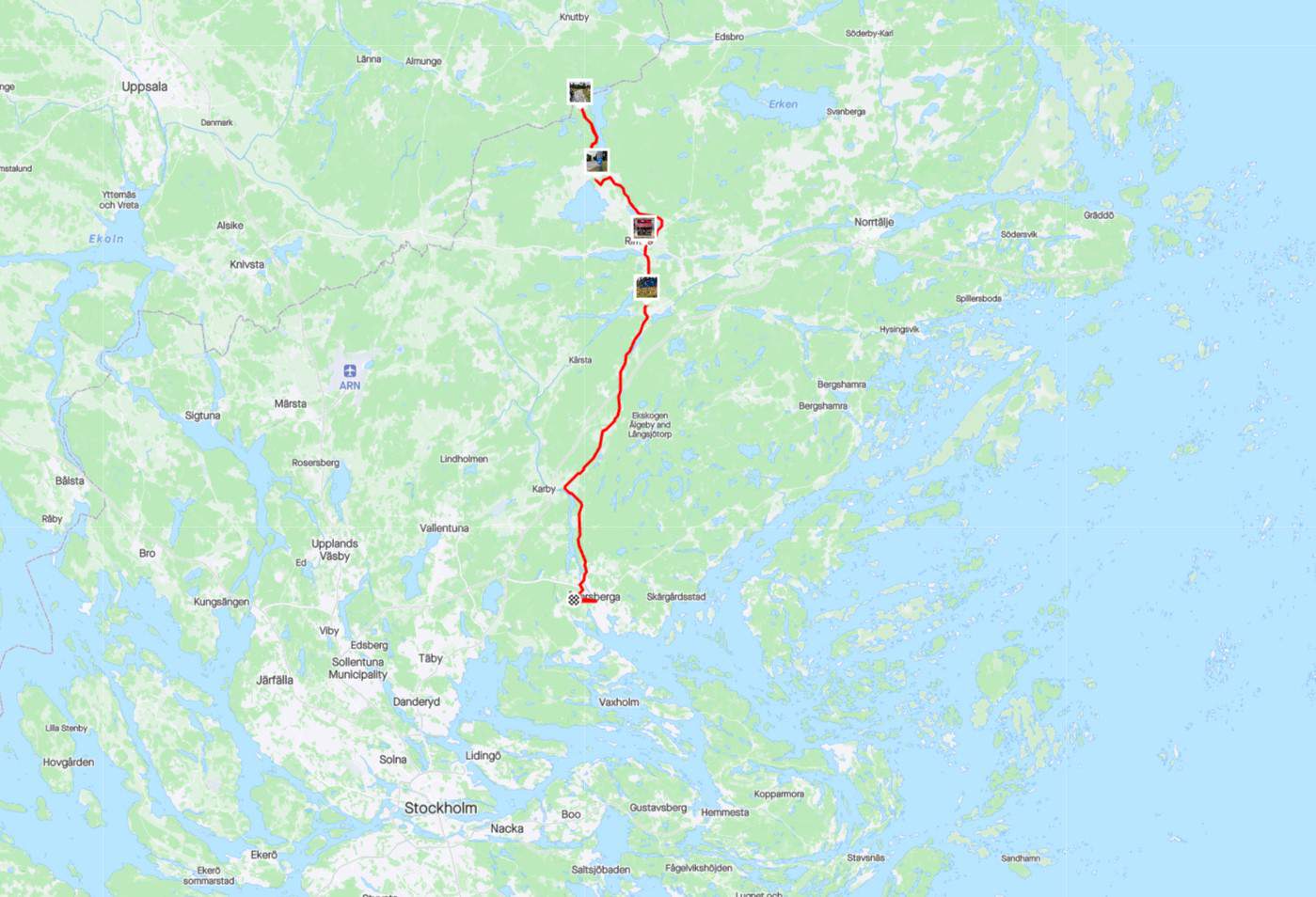 Route assessment in Sweden - Interreg Baltic Sea Region