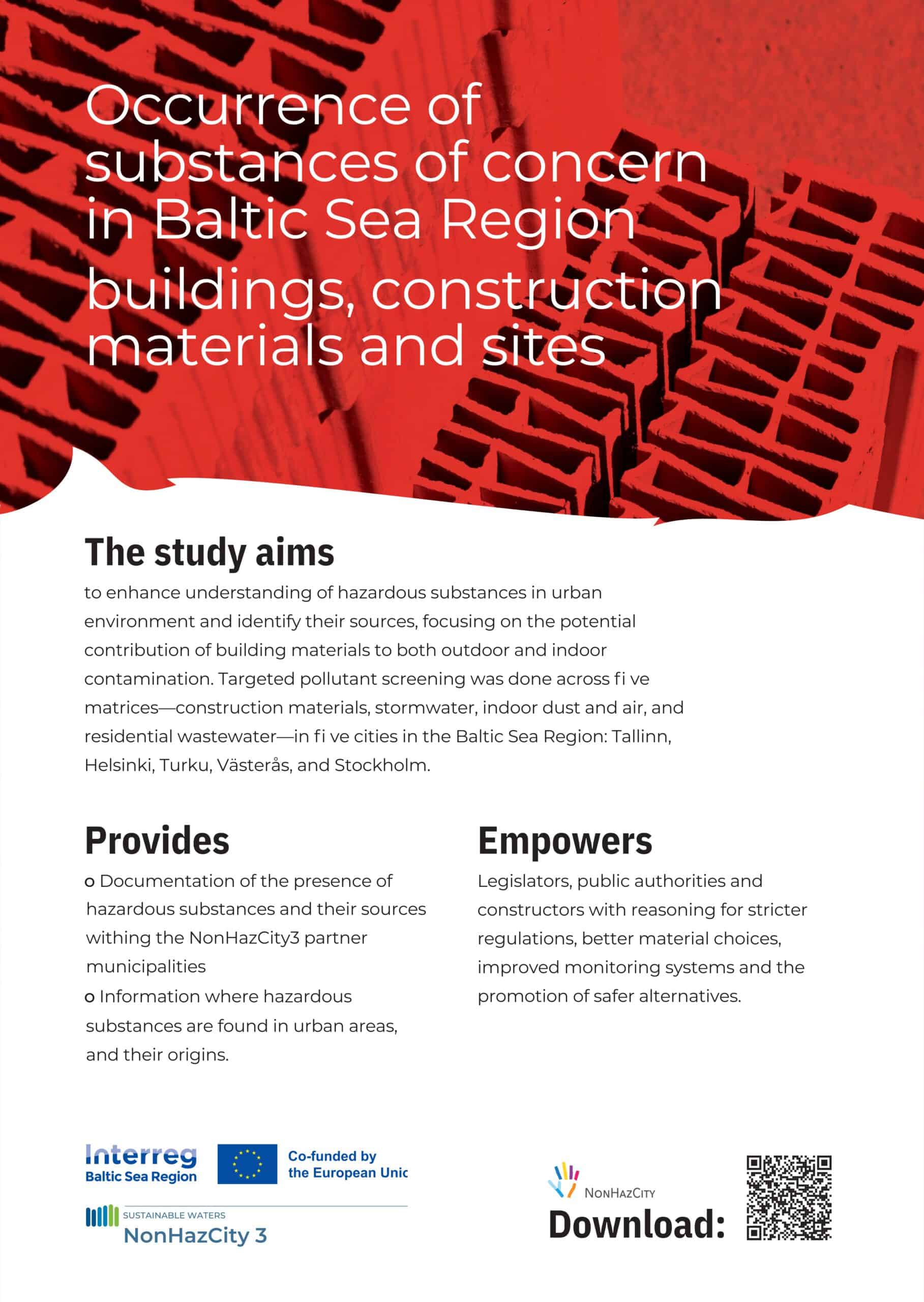 The Study about Occurrence of Substances of Concern in Baltic Sea ...