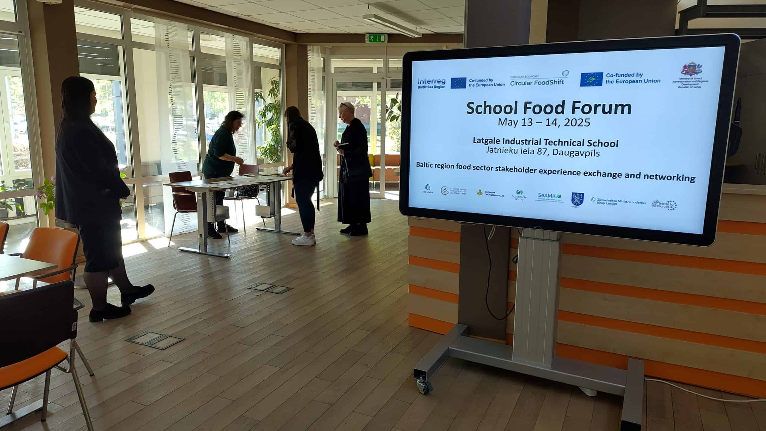 Transforming School Food Systems - Interreg Baltic Sea Region