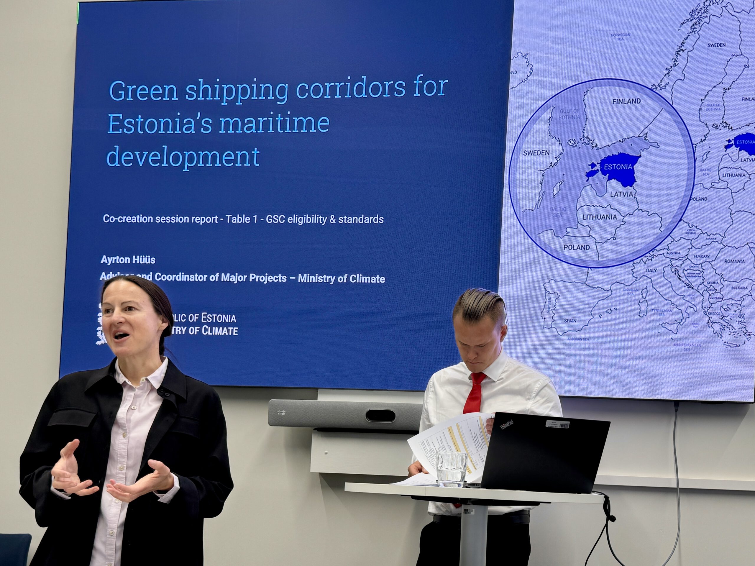 Green Shipping Corridors in the Baltic Sea - Interreg Baltic Sea Region